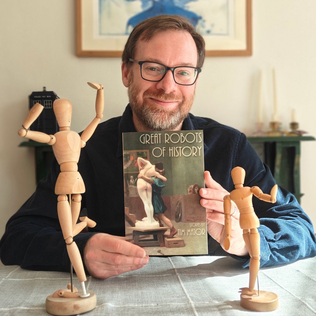 Publication day! GREAT ROBOTS OF HISTORY – Tim Major